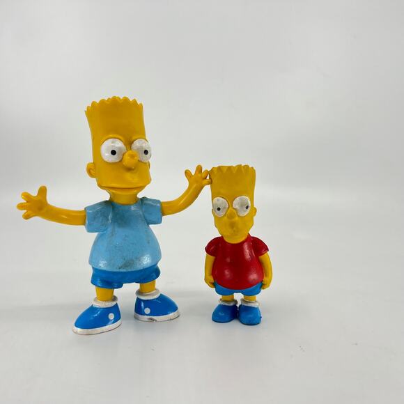 No Brand | Toys | Vntg 9s The Simpsons Pvc Bart Simpson Lot 6 Blue ...